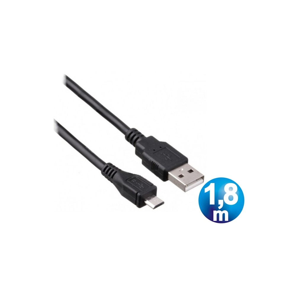 CONEXION USB A - MICRO USB B 5PIN 1.8 m - dlplus