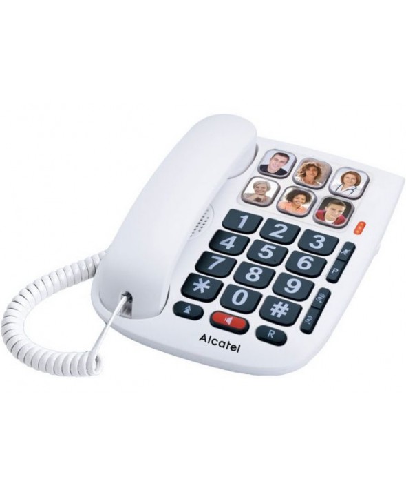 TELEFONO SOBREMESA TECLAS GRANDES PANTALLA ALCATEL - dlplus